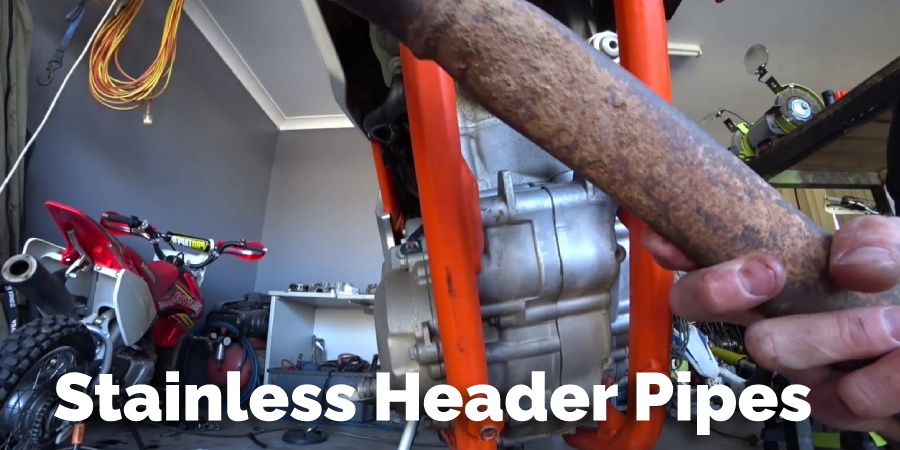 How to Clean Dirt Bike Header Pipe - Dirt Bike Moto