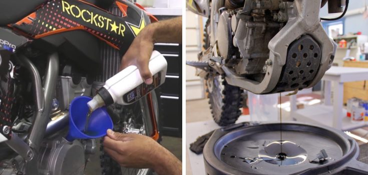 How to Change Oil on Dirt Bike - Dirt Bike Moto